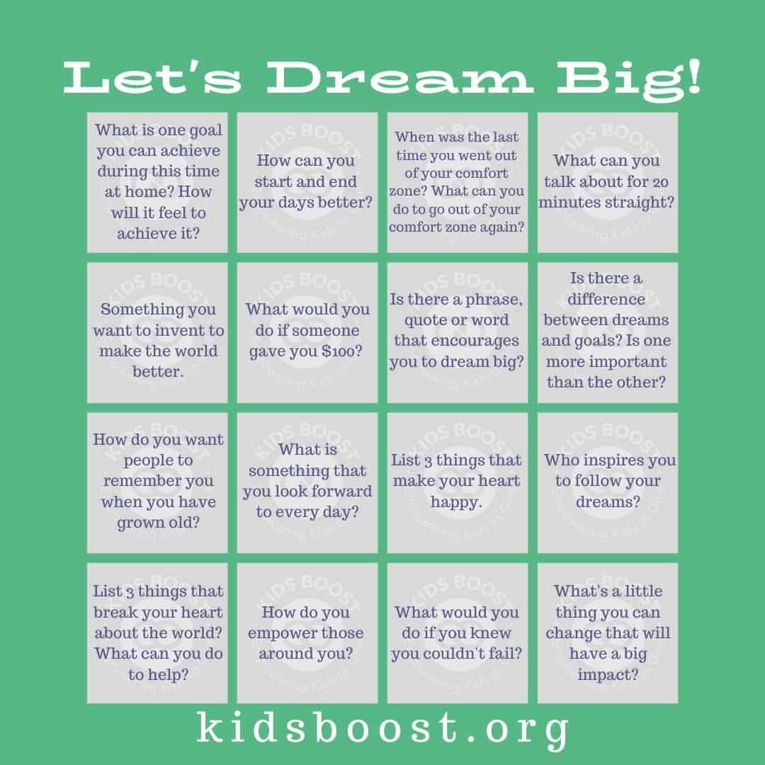 Let's Dream Big! - Kids Boost
